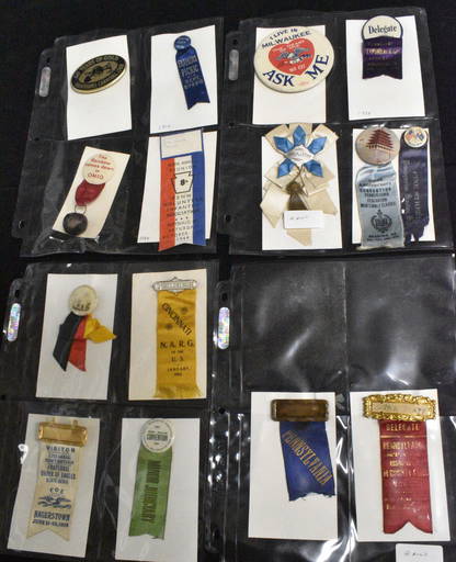 Political Convention And Other Ribbons And Pins