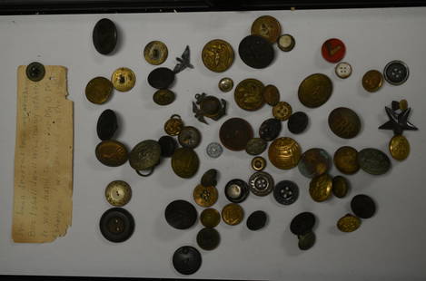 Early Military Button