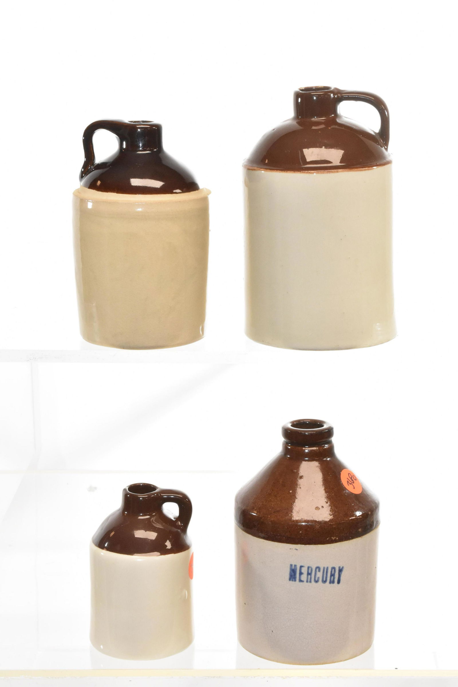 Four Small Stone Ware Jugs - Apr 05, 2020 | Keystone Auction LLC in PA