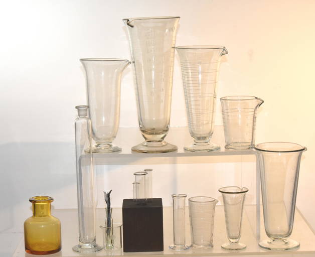 Collection Of Medical Beakers