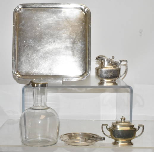 Vintage Railroad Silver Plate Restaurant Ware