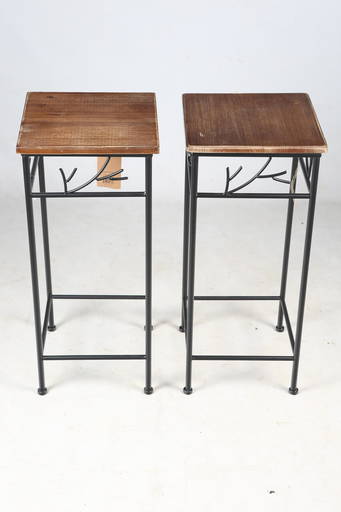 Set Of (2) New Homeview End Stands