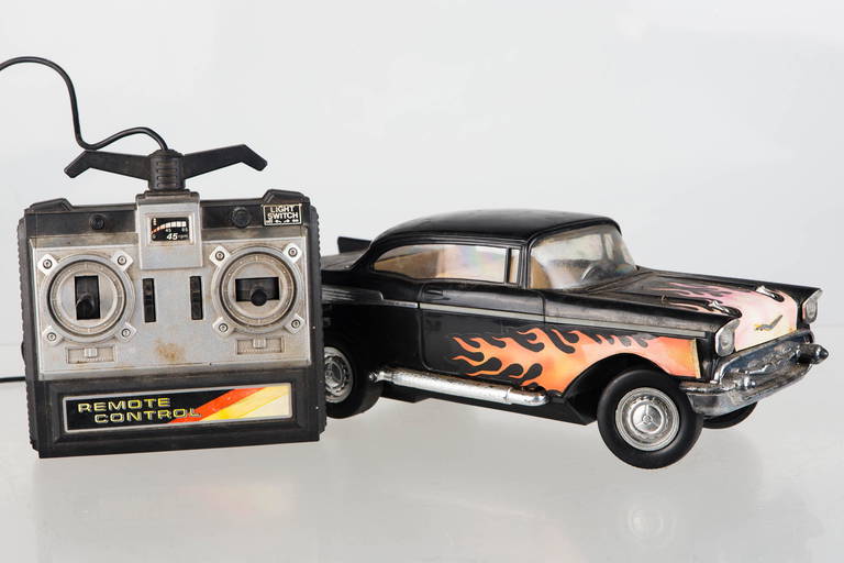 Chevy Hot Rod With Wired Remote Control, Bat. Op.