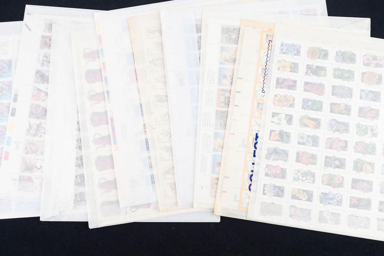 Full Sheet Us Postage Collector Stamps