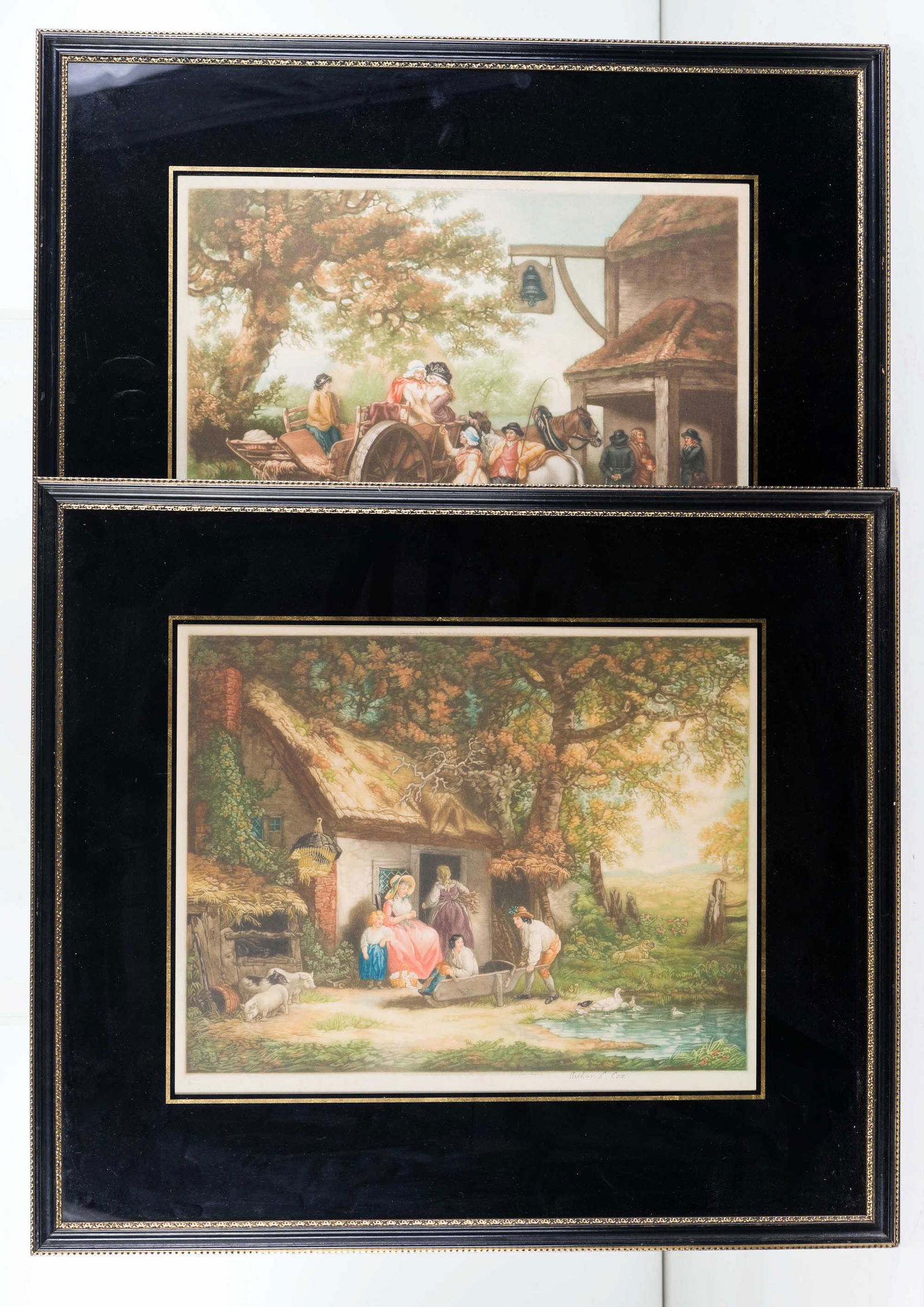 Mezzotint Engravings By Arthur Cox