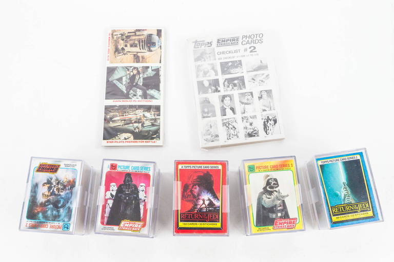 Star Wars Collector Cards / Rotj And Esb