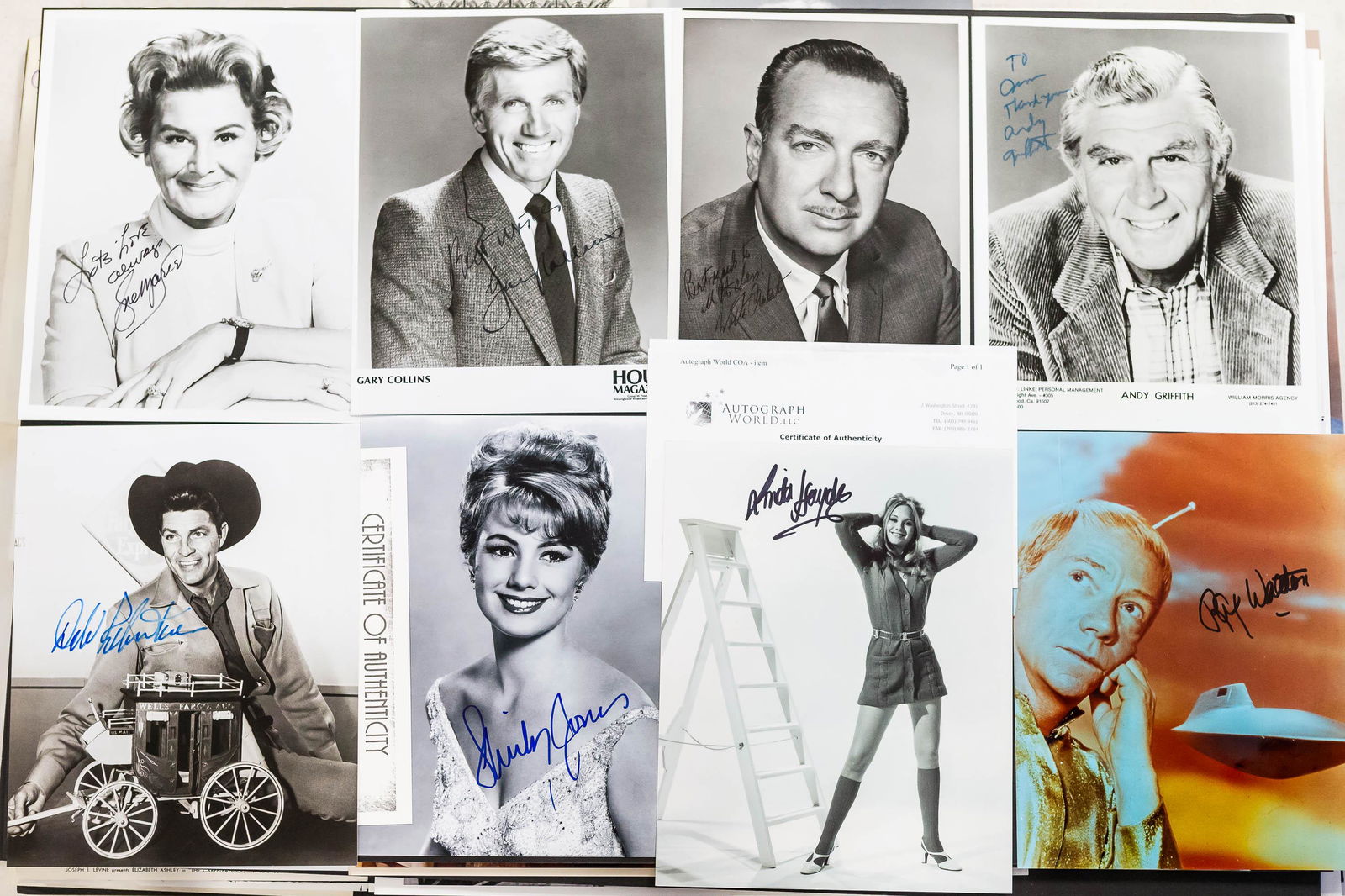 Autographed Photos Of Tv Personalities