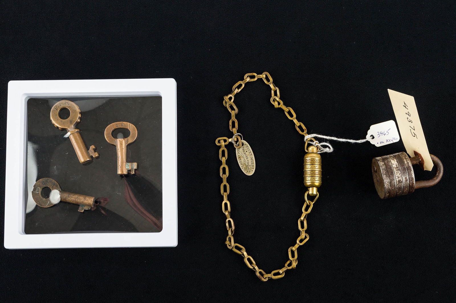 Vintage Combination Locks & Railroad Keys