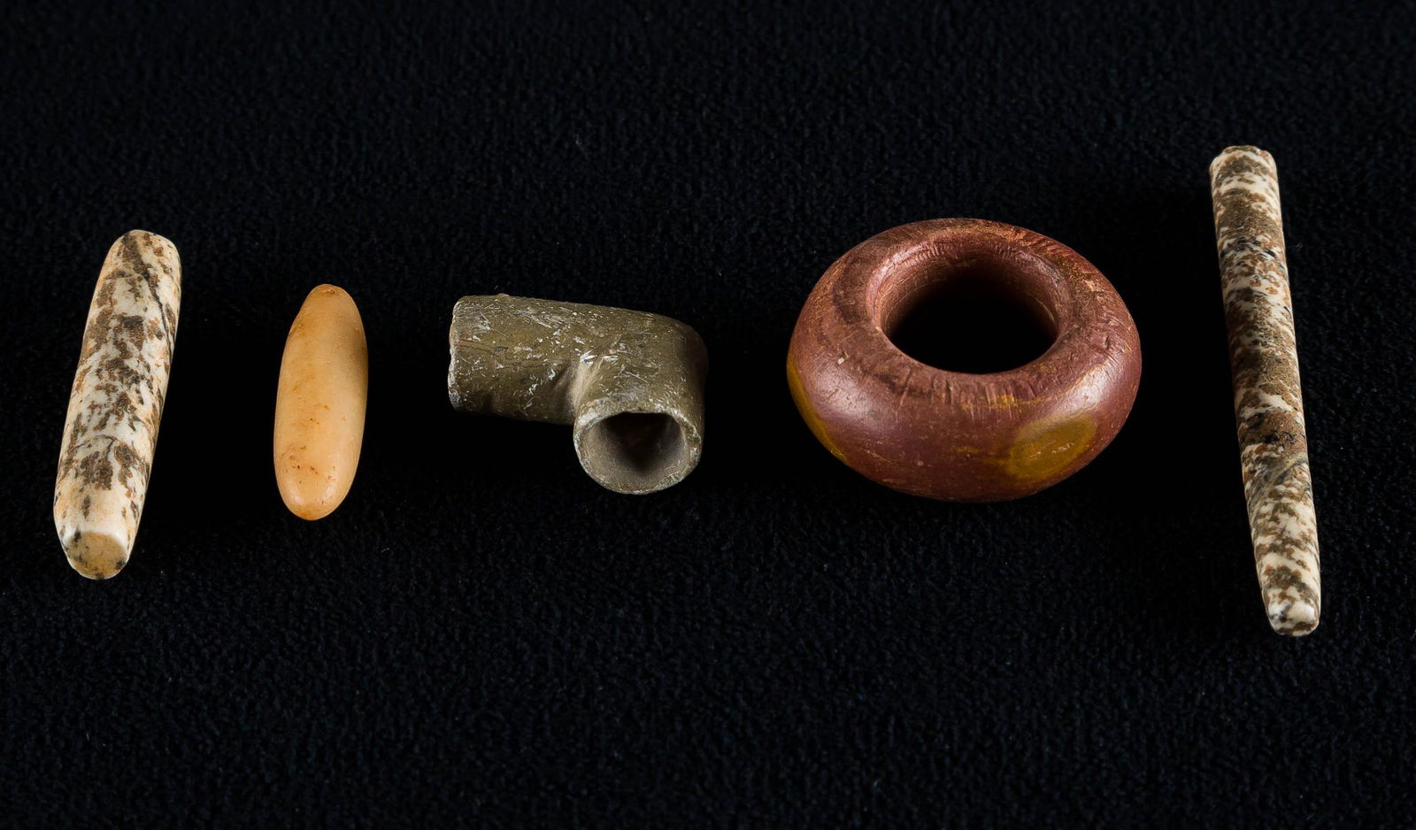 Neolithic Hair Ring, Pins, Pipe (#0618) on Oct 01, 2021 | Keystone ...