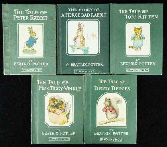 Five Early Editions of Beatrix Potter Stories - Nov 05, 2021 | Keystone ...