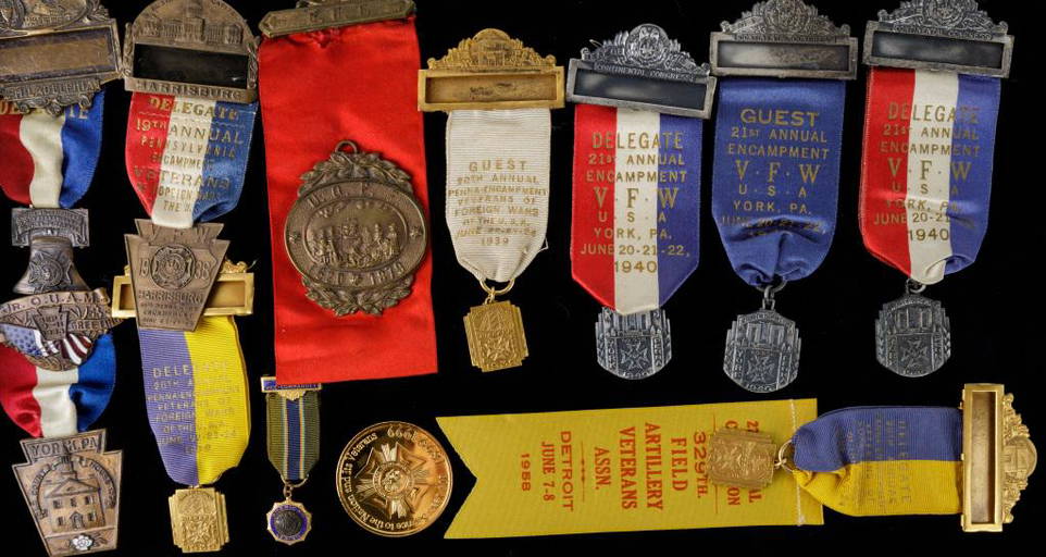 Masonic Lodge Ribbons and Pins - Apr 15, 2022 | Keystone Auction LLC in PA