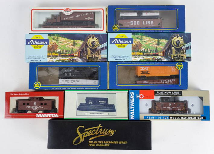 Ho Scale Model Train Cars (10)