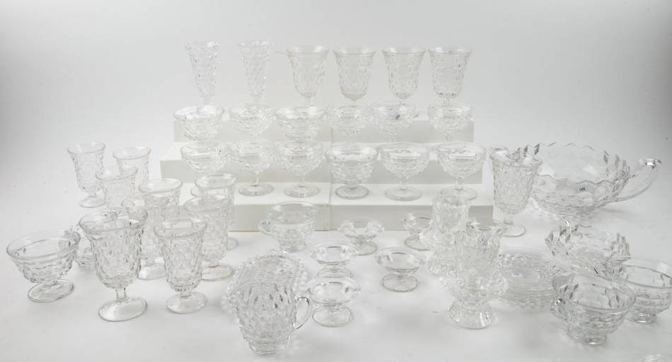 Fostoria Glass Collection (#0001) on Jul 08, 2022 | Keystone Auction ...