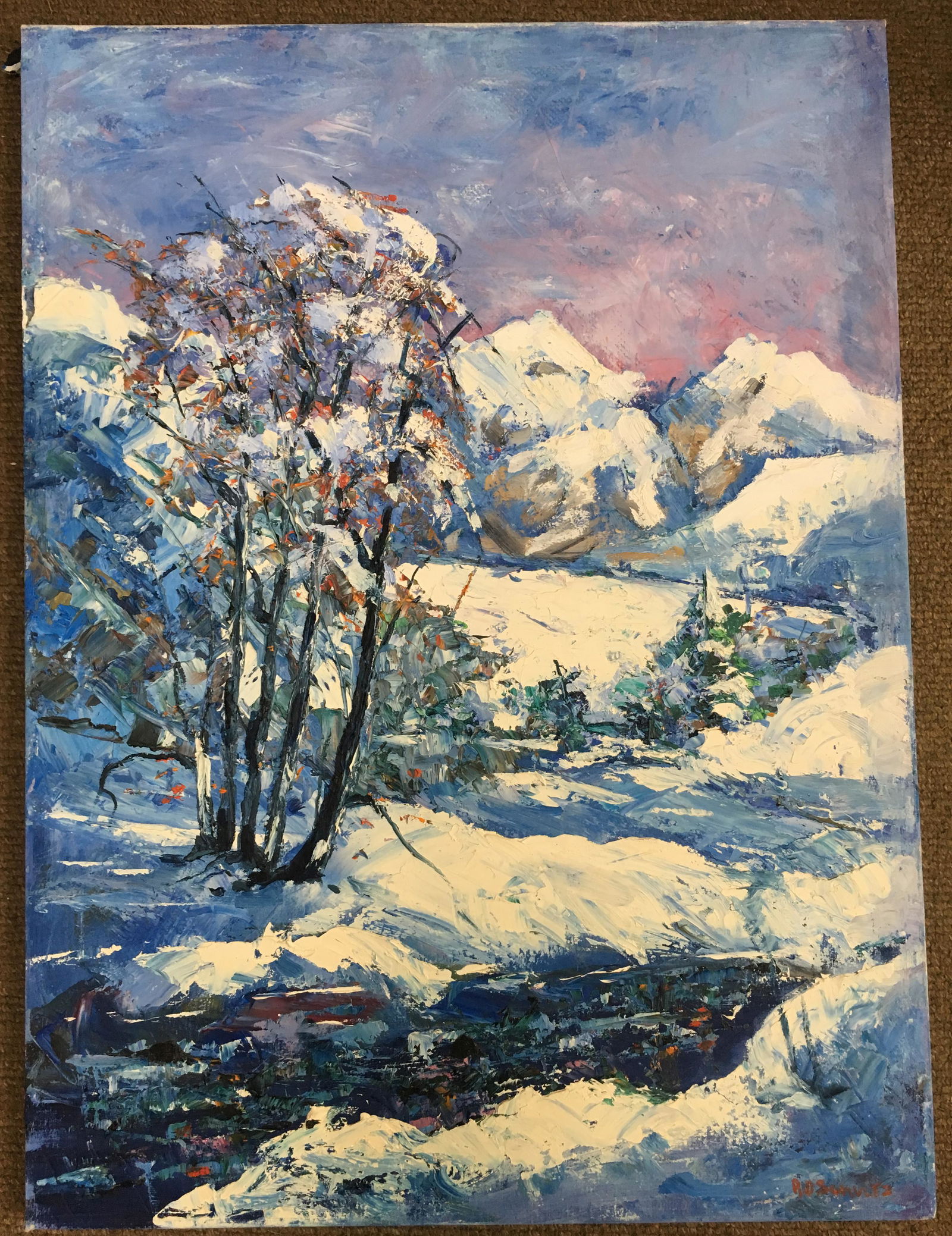 Richard D. Schultz (Am, 1915-2007) Oil Painting - Aug 05, 2022 ...