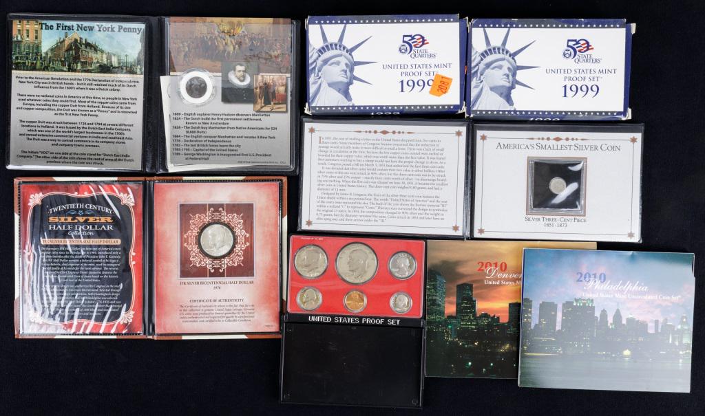 Proof Sets & Commemorative Coins