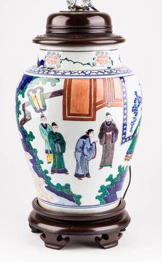 High Style Antique Chinese Porcelain Vase Lamp (#0039) on Sep 16, 2022 ...