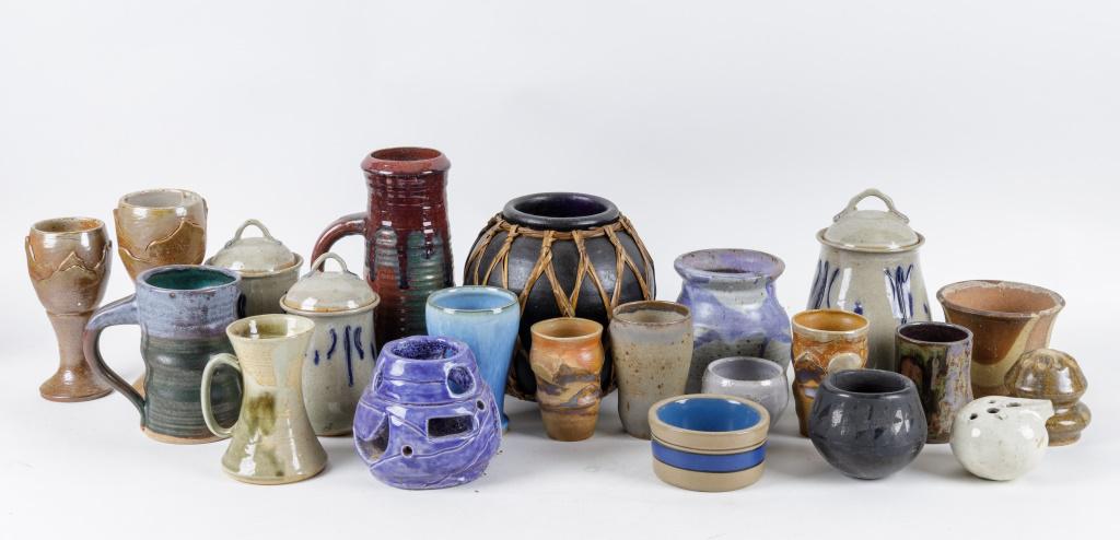 Arts & Crafts Pottery Grouping