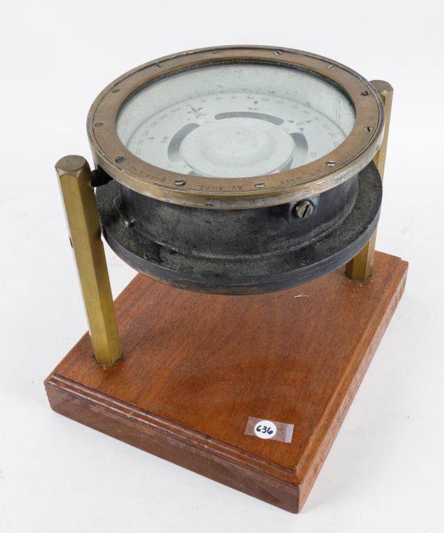 Us Navy Mark 1 Compass By Lionel Corp