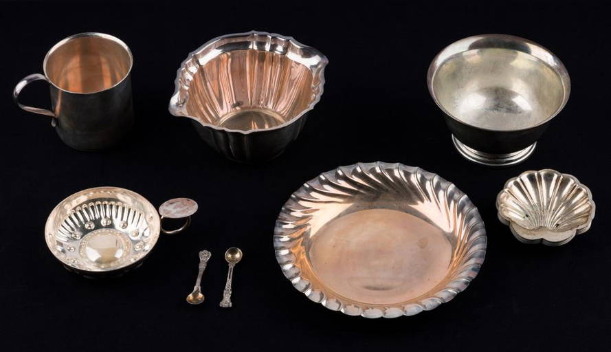 Sterling Silver Shell Shaped Dishes, Tiffany - Nov 18, 2022 | Keystone ...