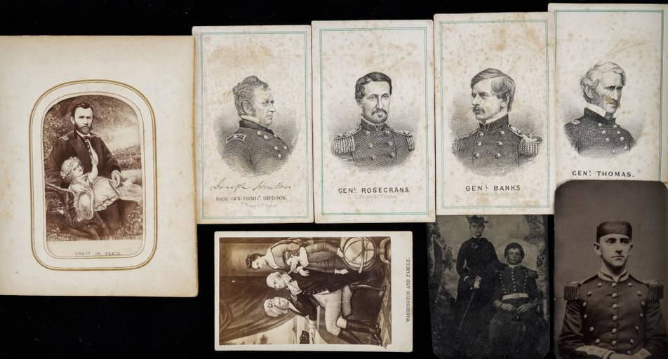 CDV Civil War Trading Cards & Tin Types (#0019) on Dec 09, 2022 ...