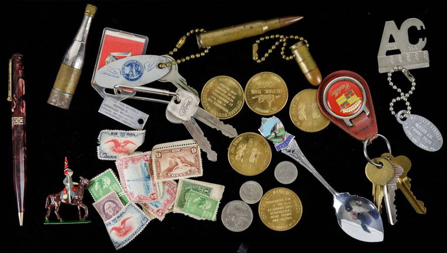 Lead Civil War Soldier, Bullet Key Chains & More