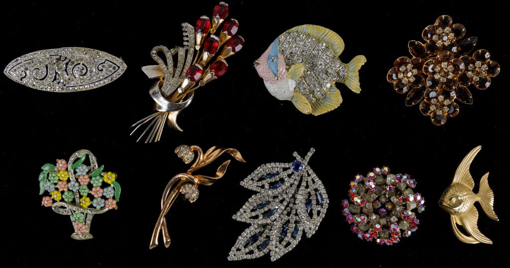 Vintage Estate Brooch Collection