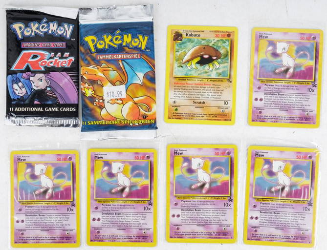Unopen Pokemon Team Rocket Booster Pack & More