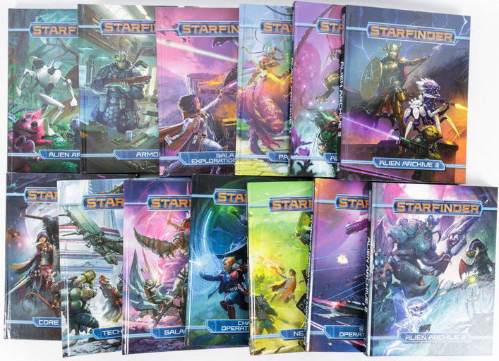 Starfinder RPG Role Playing Game Books (13) (#0569) on Jan 13, 2023 ...
