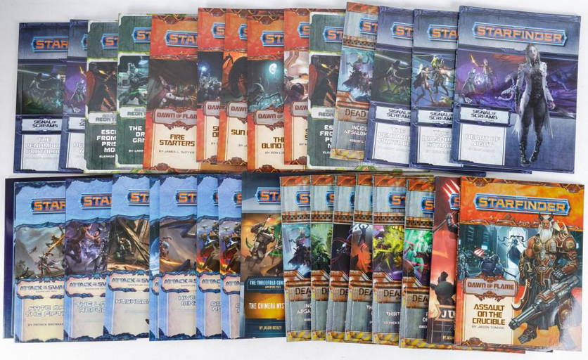 Starfinder RPG Role Playing Game Books (31) (#0570) on Jan 13, 2023 ...