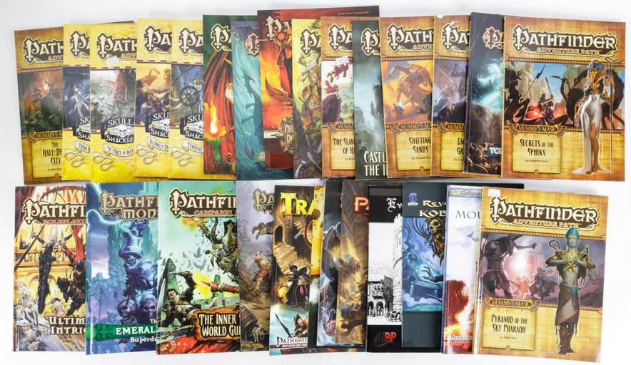 Pathfinder RPG Role Playing Game Books (26) (#0572) on Jan 13, 2023 ...