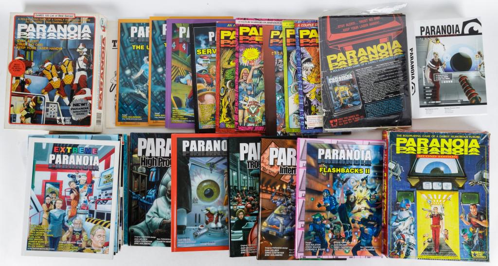 Paranoia Rpg Role Playing Game Books & More