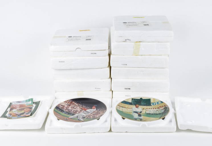 13 Bradford Exchange Baseball Collector Plates