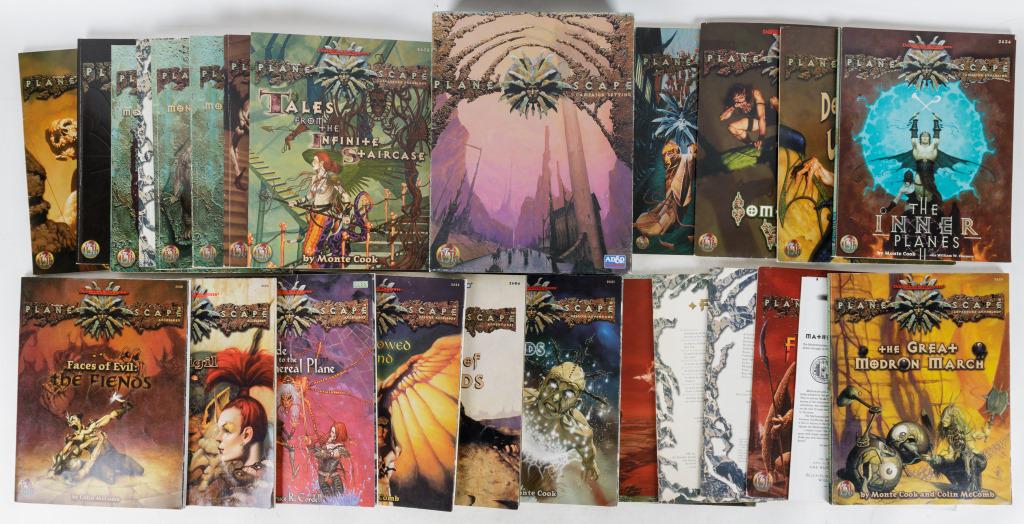 D & D Planescape Box & Books (20+)
