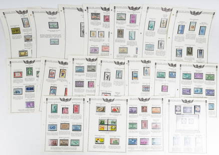 Huge Lot Us Postage Stamps Commemorative Panel