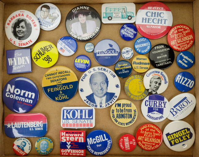 Philadelphia & Misc Political Campaign Buttons