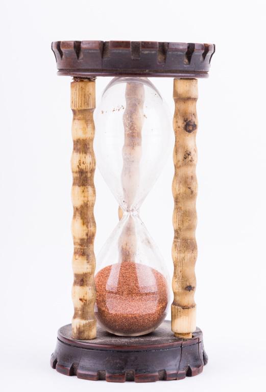 Antique Egg Timer Hour Glass Auction