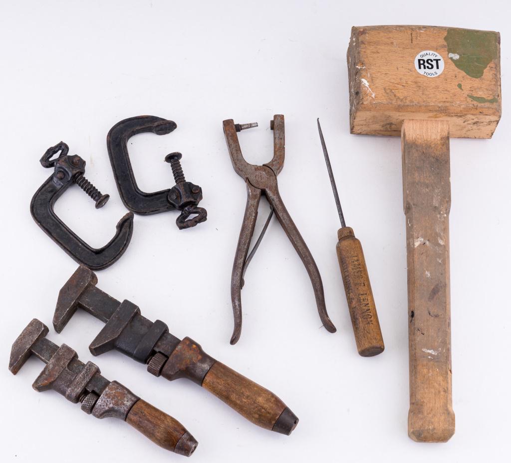 Antique Monkey Wrenches, Clamps And More Tools Auction