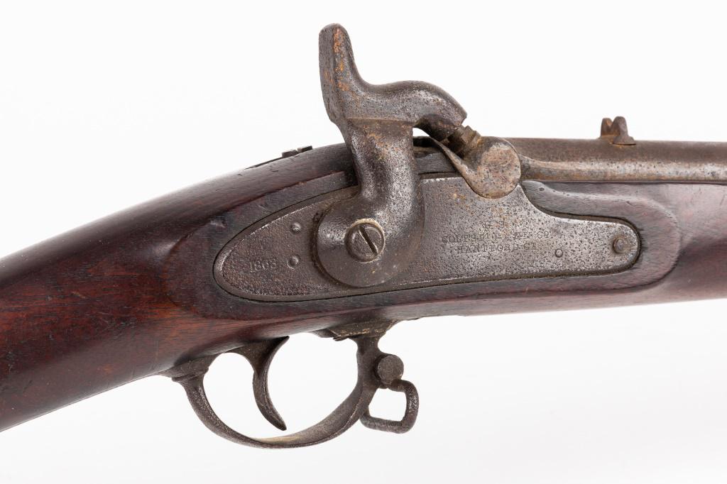 Us 1863 Colt Musket/rifle Percussion Smoothbore Auction