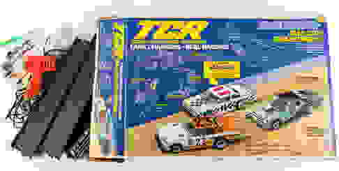 Tcr Slot Car Set W/ Track & Cars Auction