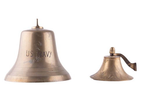 Vintage U.s. Navy Ship Bells