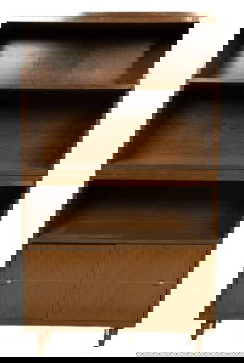 Mcm Bookcase With Bottom Cabinet