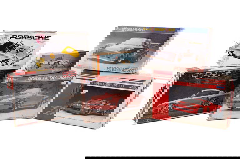 Porsche Model Kits W/ Original Boxes