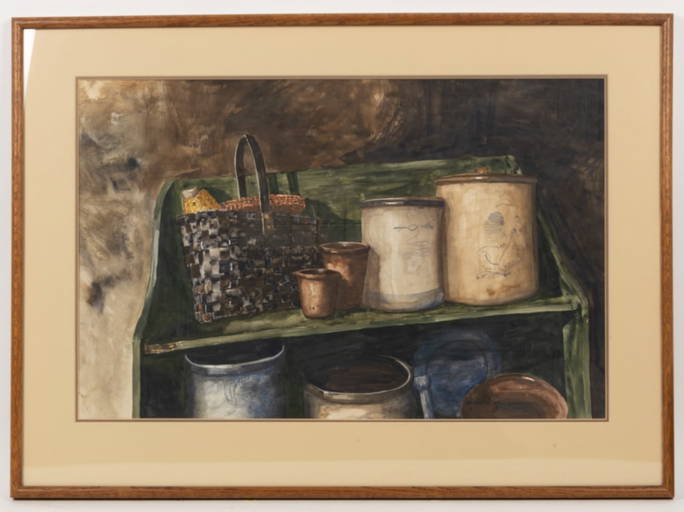 Eric G. Mohn Watercolor Painting