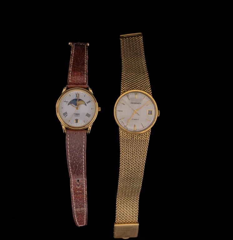 Men's Regency Watch And A Timex Watch Auction