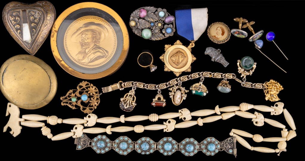 Antique And Vintage Jewelry Collection Auction