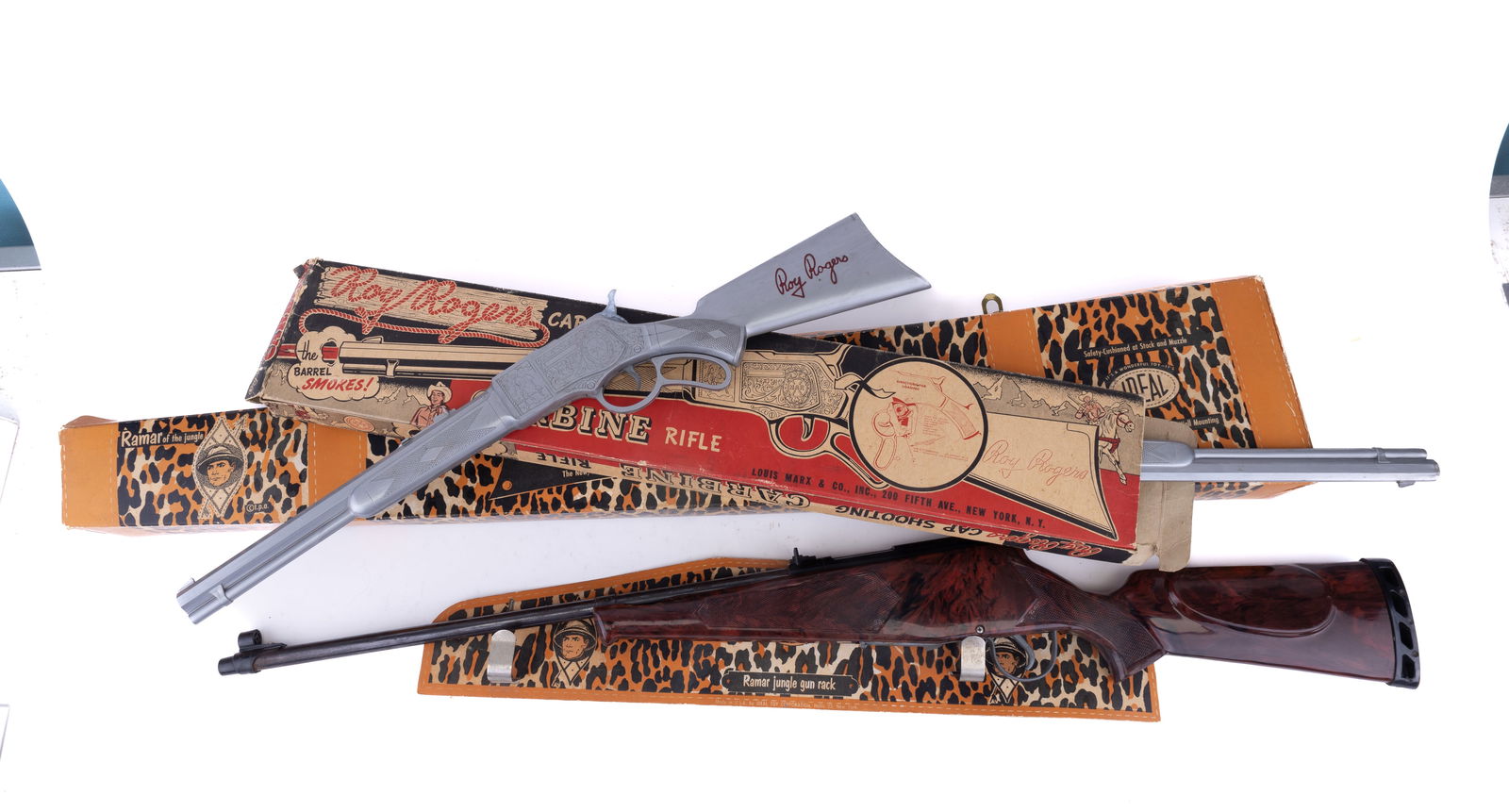 Ramar Jungle Gun & Roy Rogers Rifle Toys Auction
