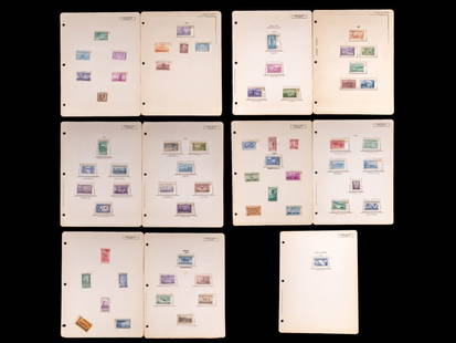 1862 - 1970 U.s. Postage Stamp Collection Auction