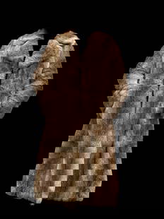 Long Vintage Fur Coat In Good Shape From Pollack Furs Made In Usa Auction