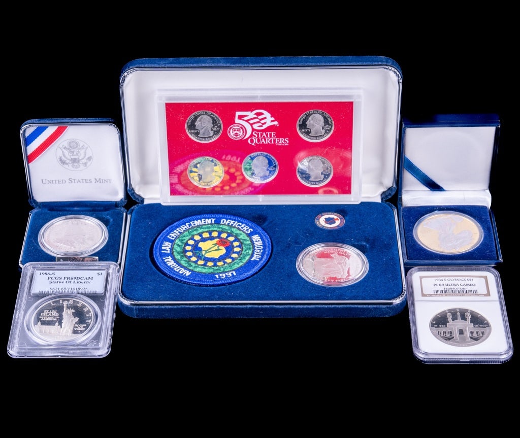 Us Mint Commemorative Silver Coins Auction