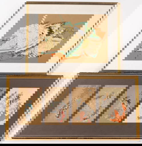 Kano Style Japanese Paintings